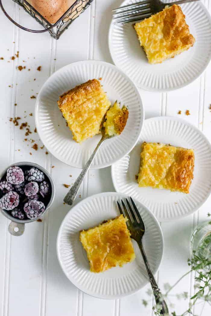 Gluten-Free French Butter Cake | The Frugal Farm Wife