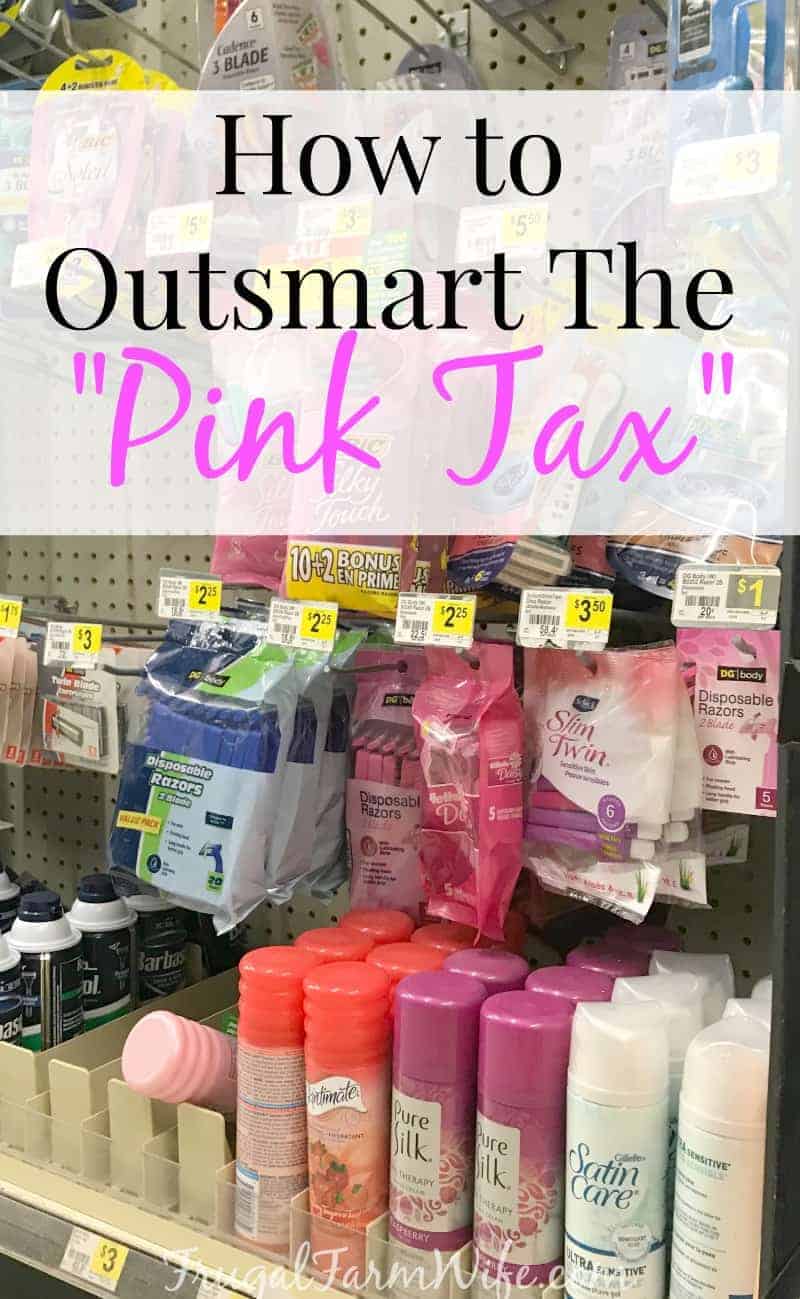 The Pink Tax and What You Can Do About It | Frugal Farm Wife