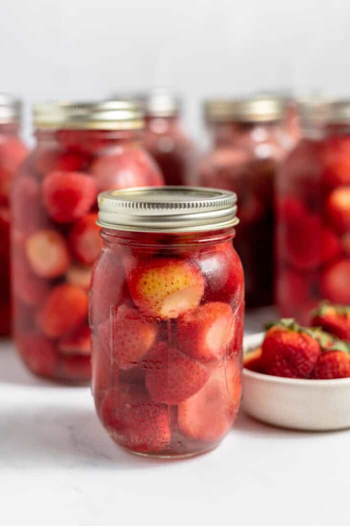 Canning Strawberries: Step-By-Step - The Frugal Farm Wife