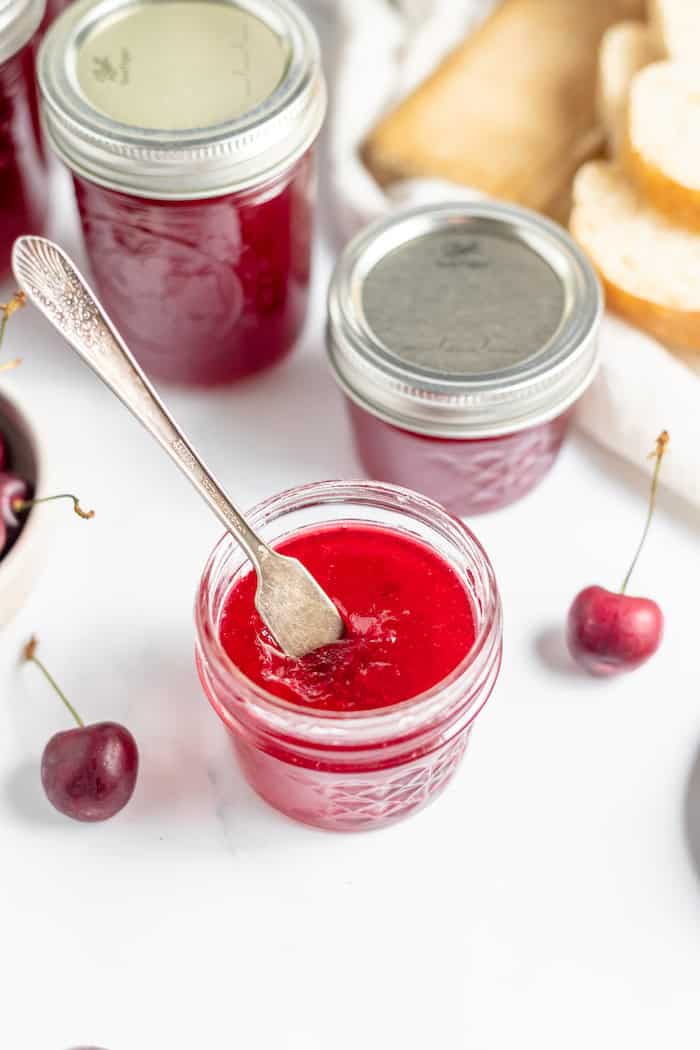 How to Make Sour Cherry Jam - The Frugal Farm Wife