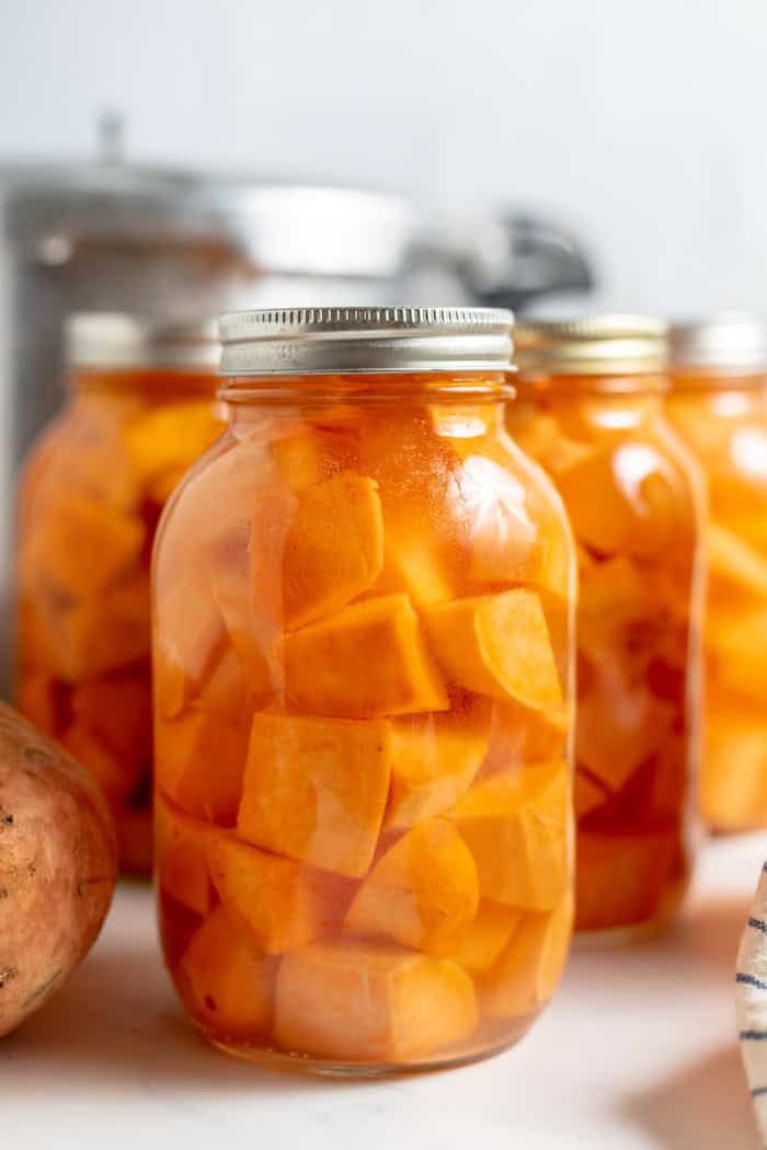 Canning Sweet Potatoes | Frugal Farm Wife